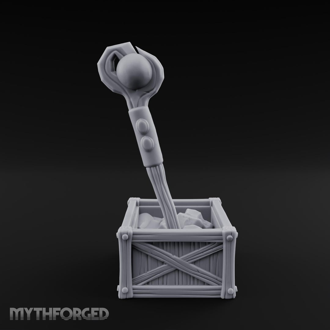 Enchanted Wizard Staff Crate 3D Printed Terrain for D&D, Dungeons and ...