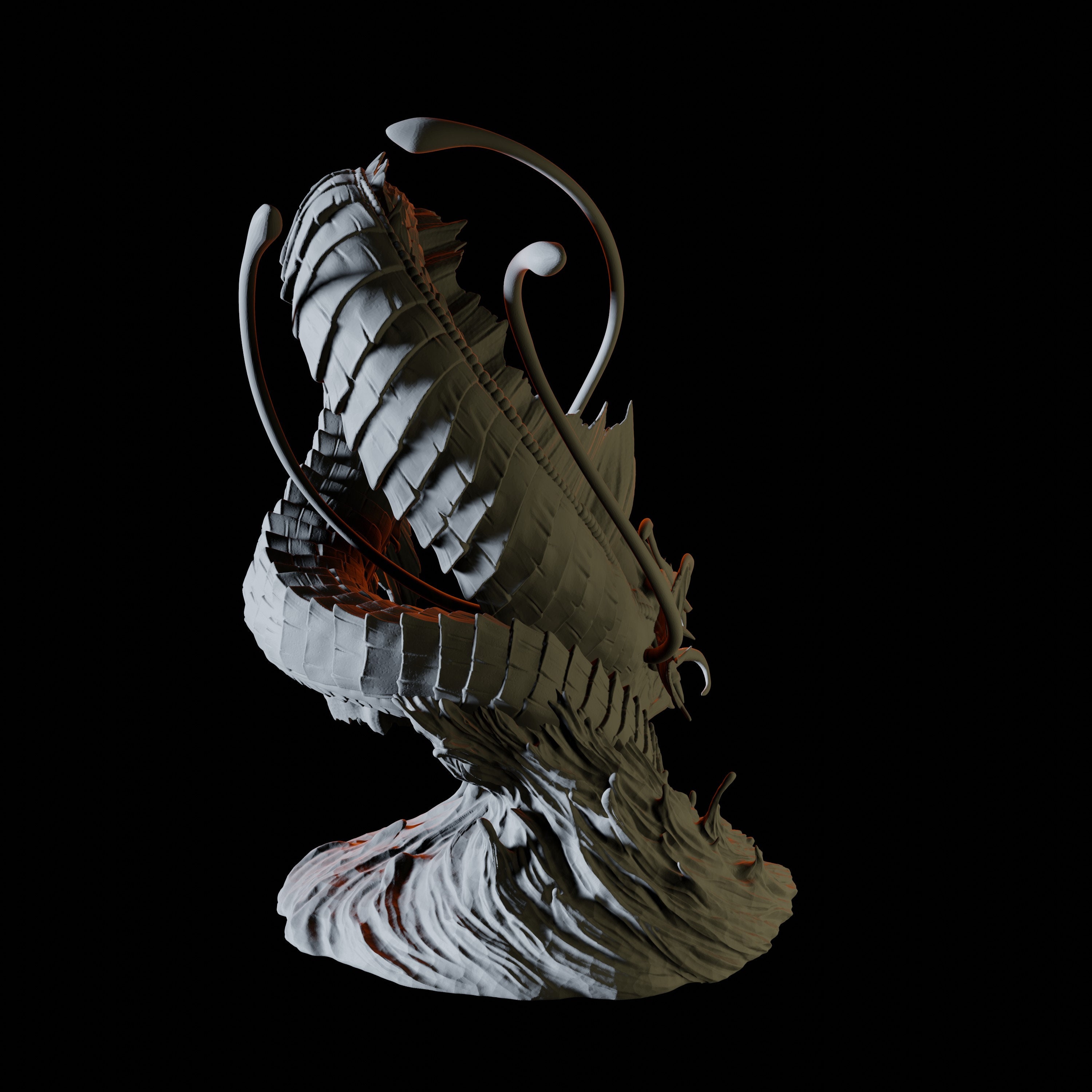 Leviathan Miniature for D&D Dungeons and Dragons Pathfinder - Etsy