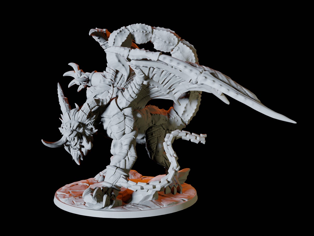 Manticore Miniature for D&D, Dungeons and Dragons, Pathfinder and Many ...
