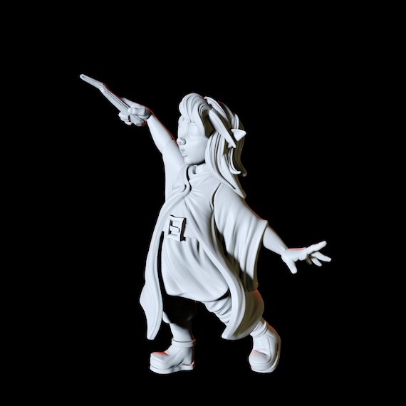 Elf Child Miniature for D&D Dungeons and Dragons Pathfinder - Etsy