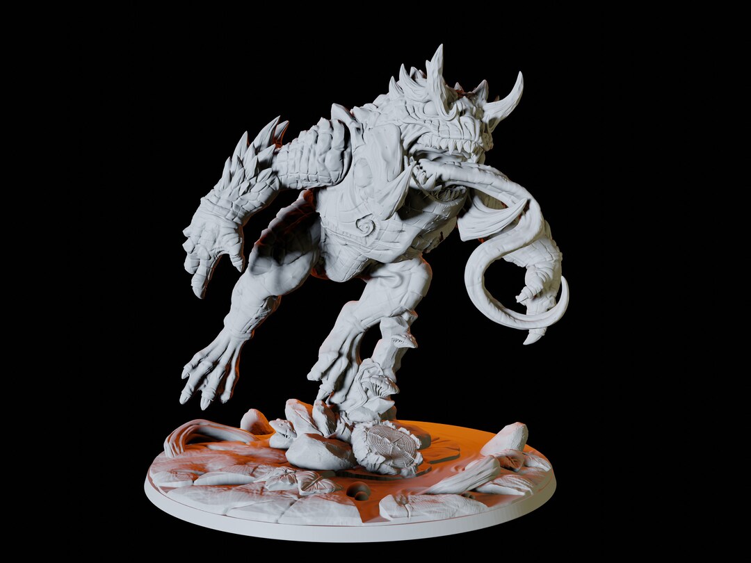 Giant Toad or Froghemoth Miniature for D&D, Dungeons and Dragons ...