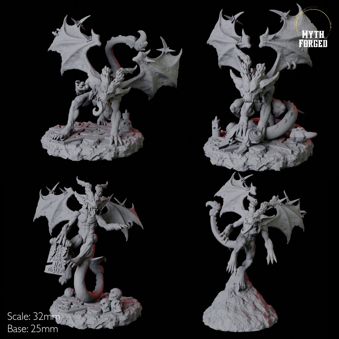 Sassy Devil Imp Miniatures for D&D, Dungeons and Dragons, Pathfinder ...