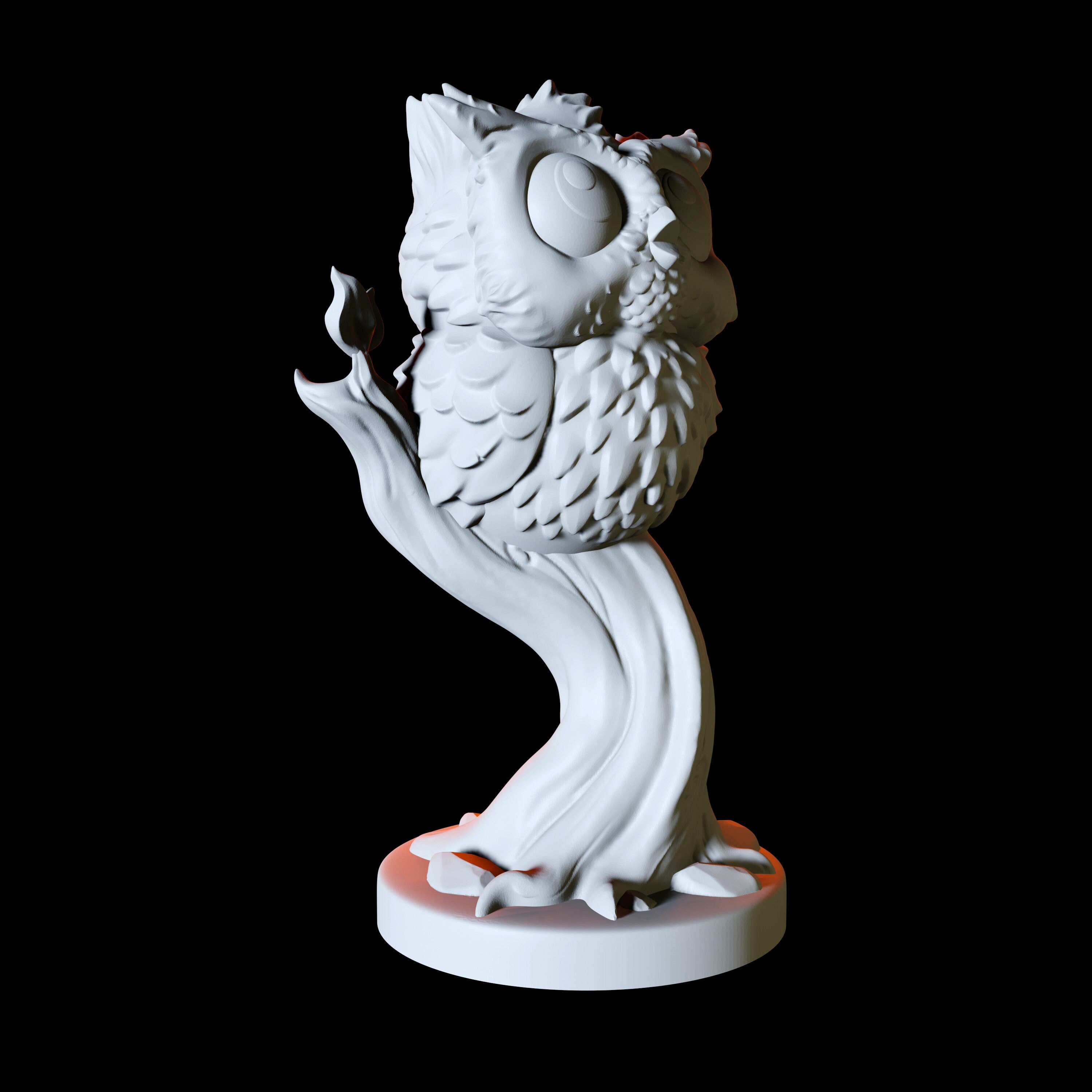 Owl Familiar Miniature for D&D Dungeons and Dragons - Etsy UK