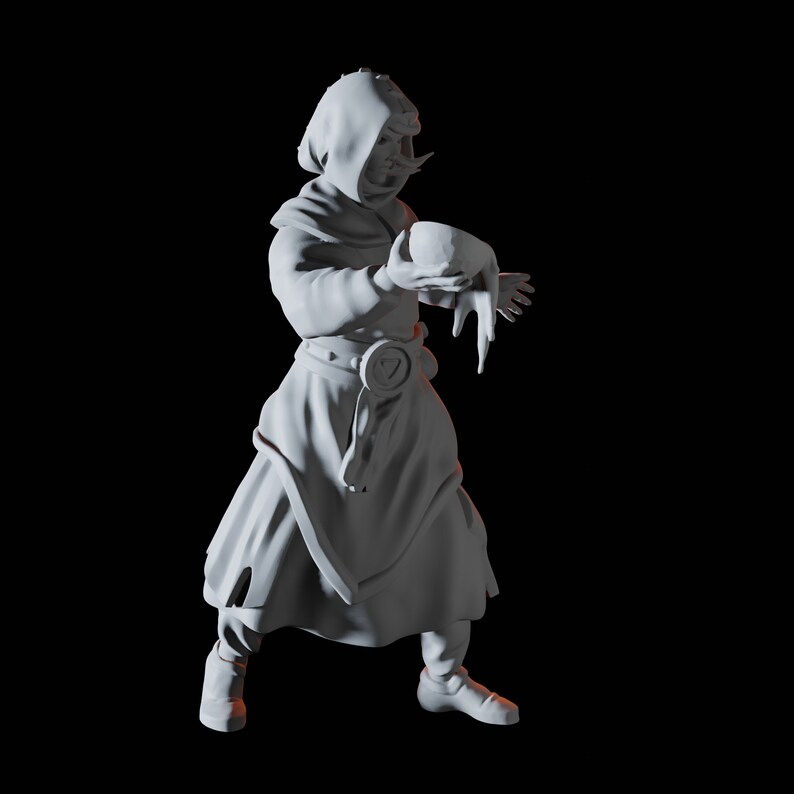 Water Elemental Cultist Miniature for D&D, Dungeons and Dragons ...