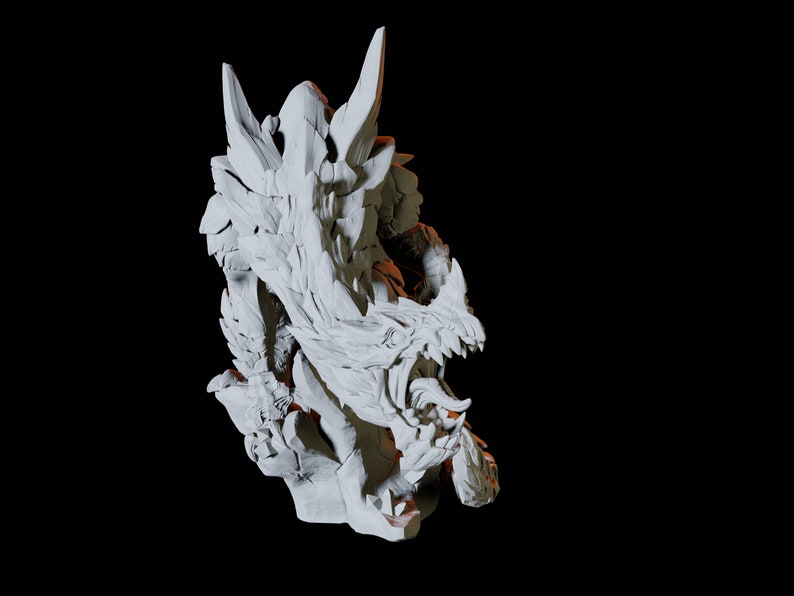 Wingless Dragon Miniature for D&D Dungeons and Dragons - Etsy