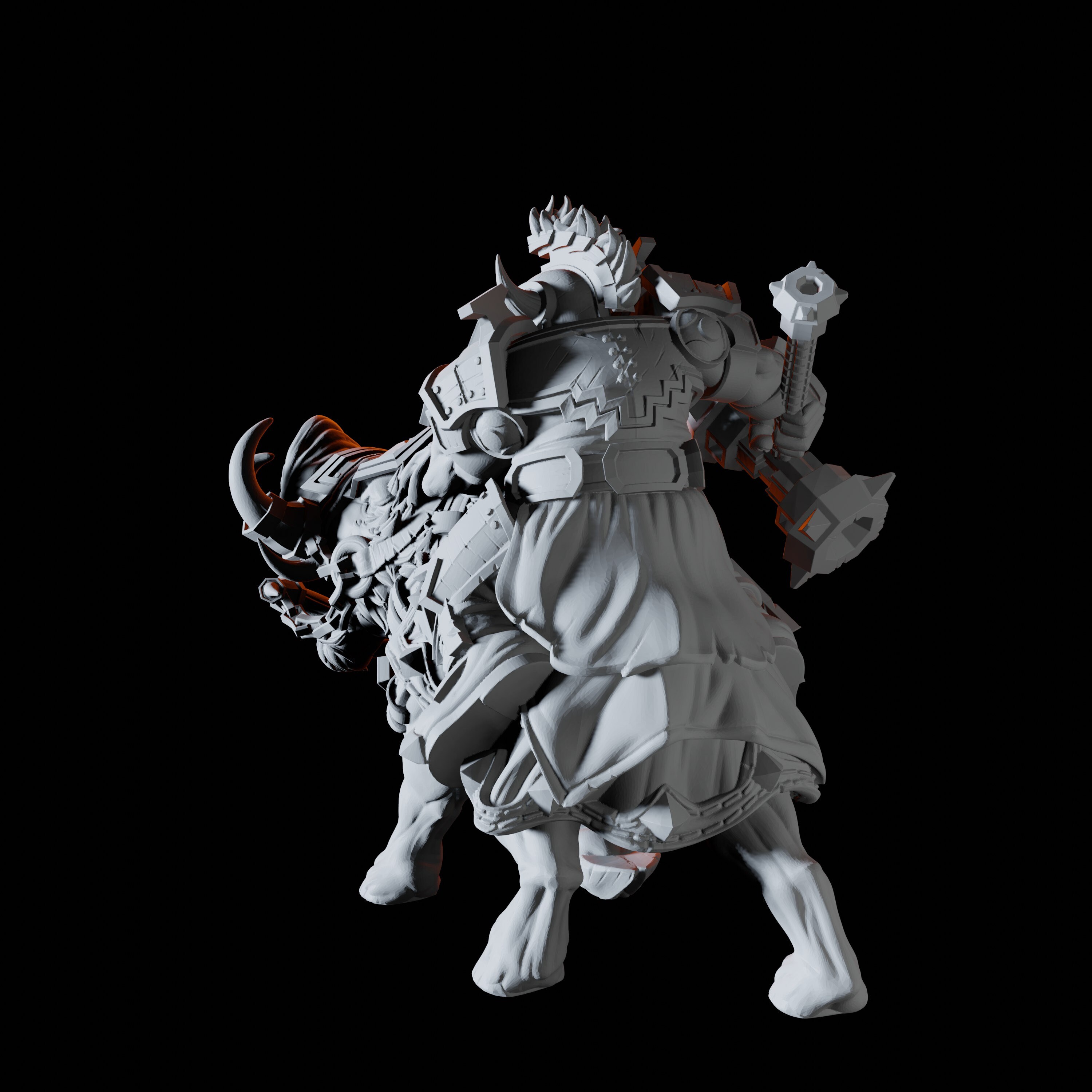 Dwarf Beastmaster or Beastheart Miniature for D&D Dungeons - Etsy