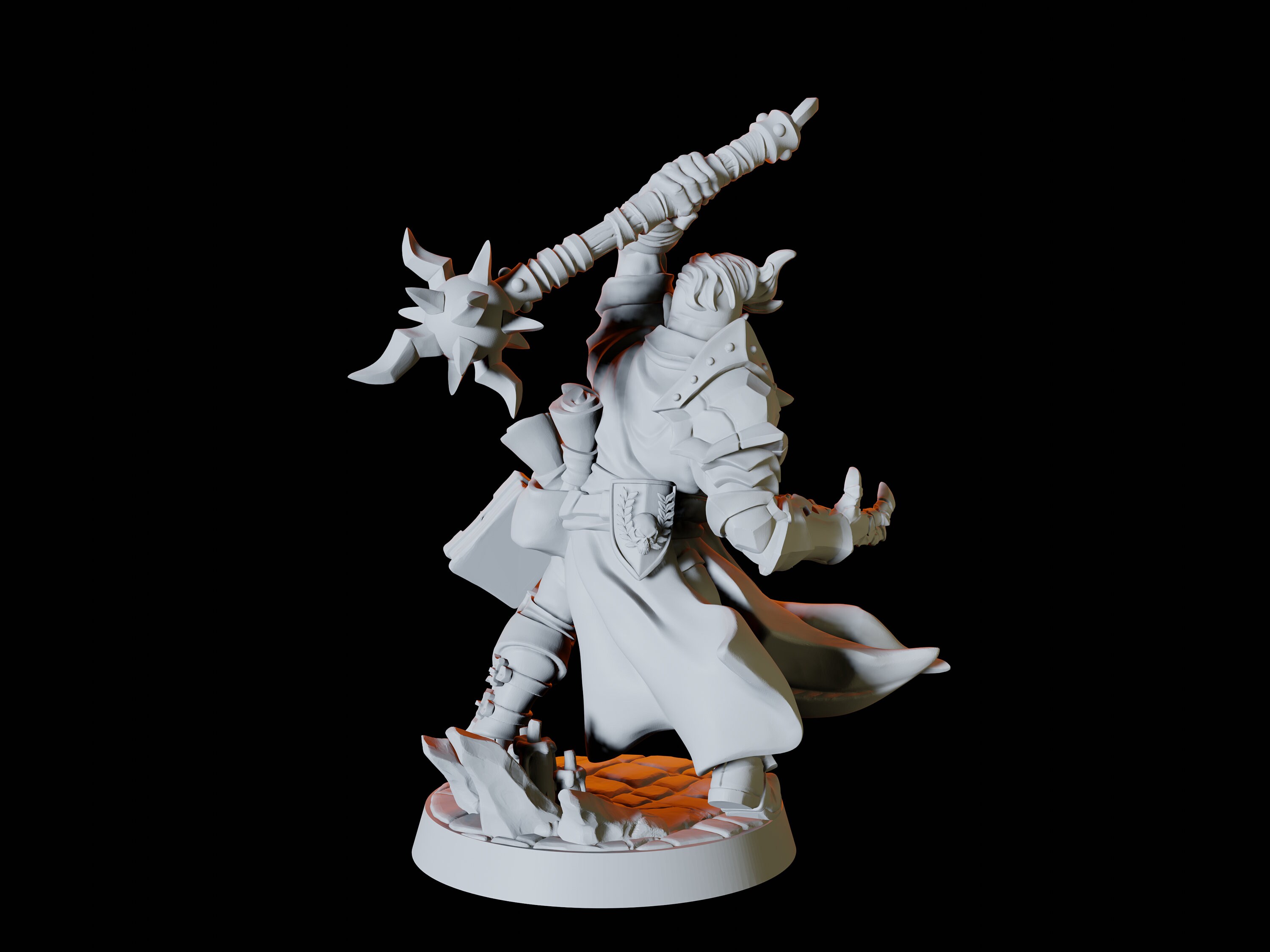 Human Wizard Warrior Miniature for D&D, Dungeons and Dragons ...