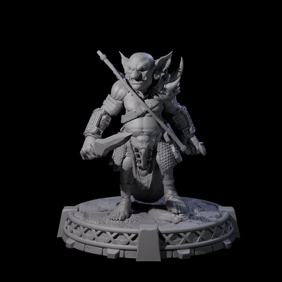 Bonebranch Goblin F Miniature for D&D, Dungeons and Dragons, Pathfinder ...