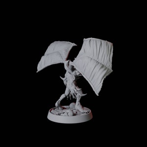 Flying Spined Devil Miniature for D&D, Dungeons and Dragons, Pathfinder ...