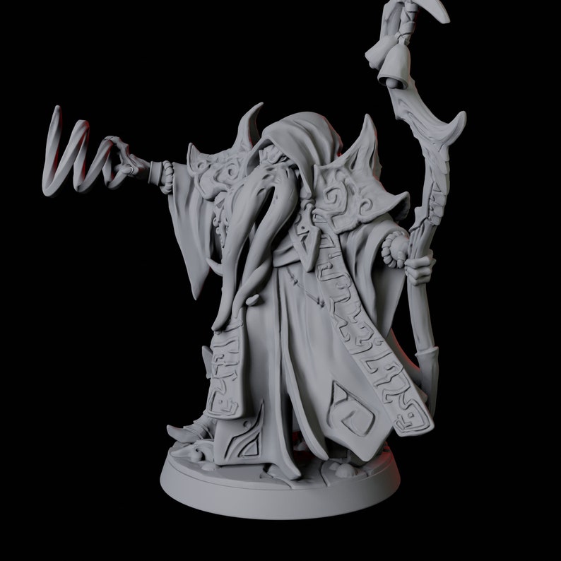 Mind Flayer or Illithid Miniature B for D&D, Dungeons and Dragons ...