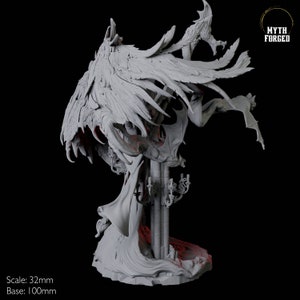 Female Vampire Matriarch Miniature for D&D, Dungeons and Dragons ...