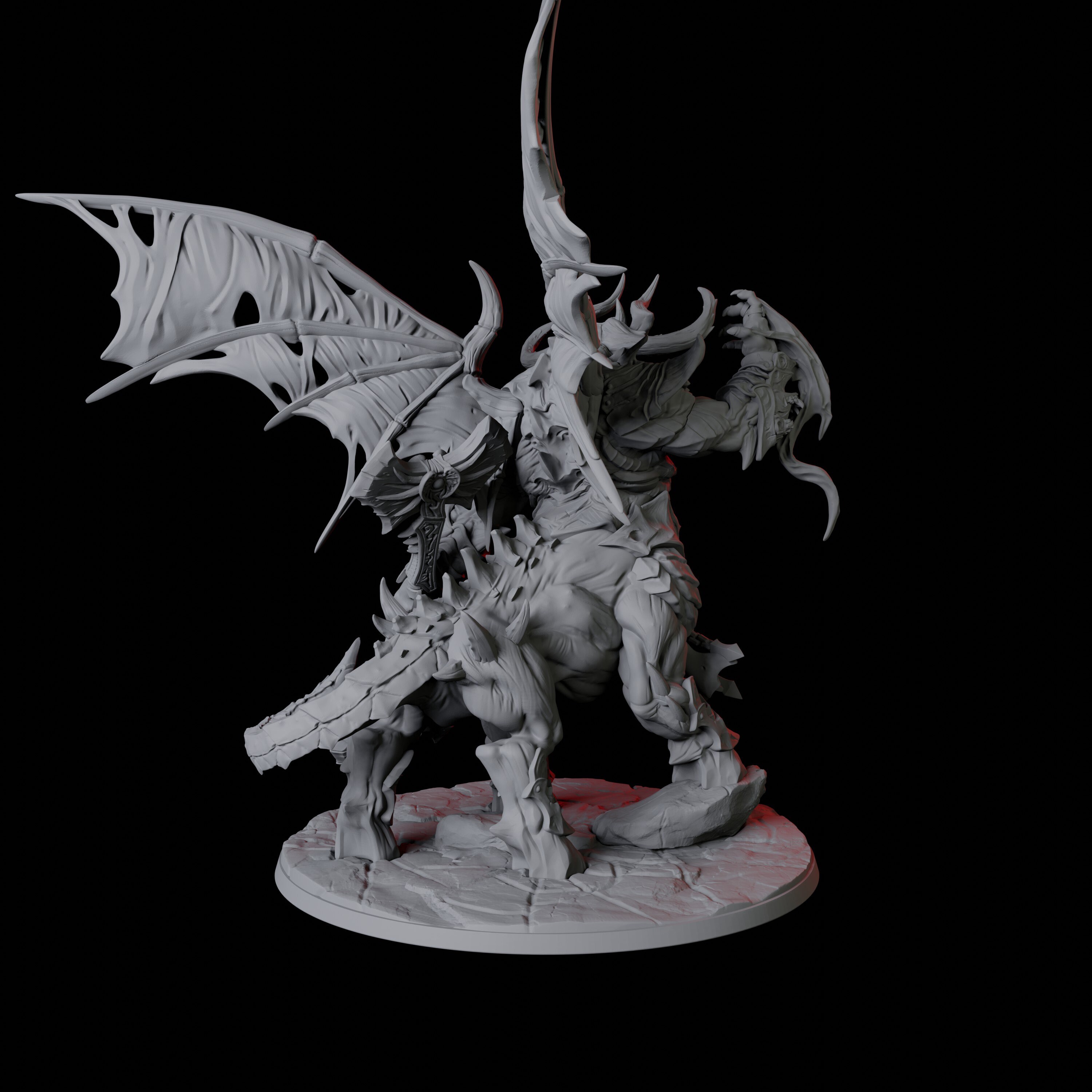 Baphomet Demon Lord Miniature for D&D, Dungeons and Dragons, Pathfinder ...