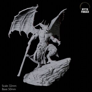 Taunting Horned Devil Miniature D for D&D, Dungeons and Dragons ...