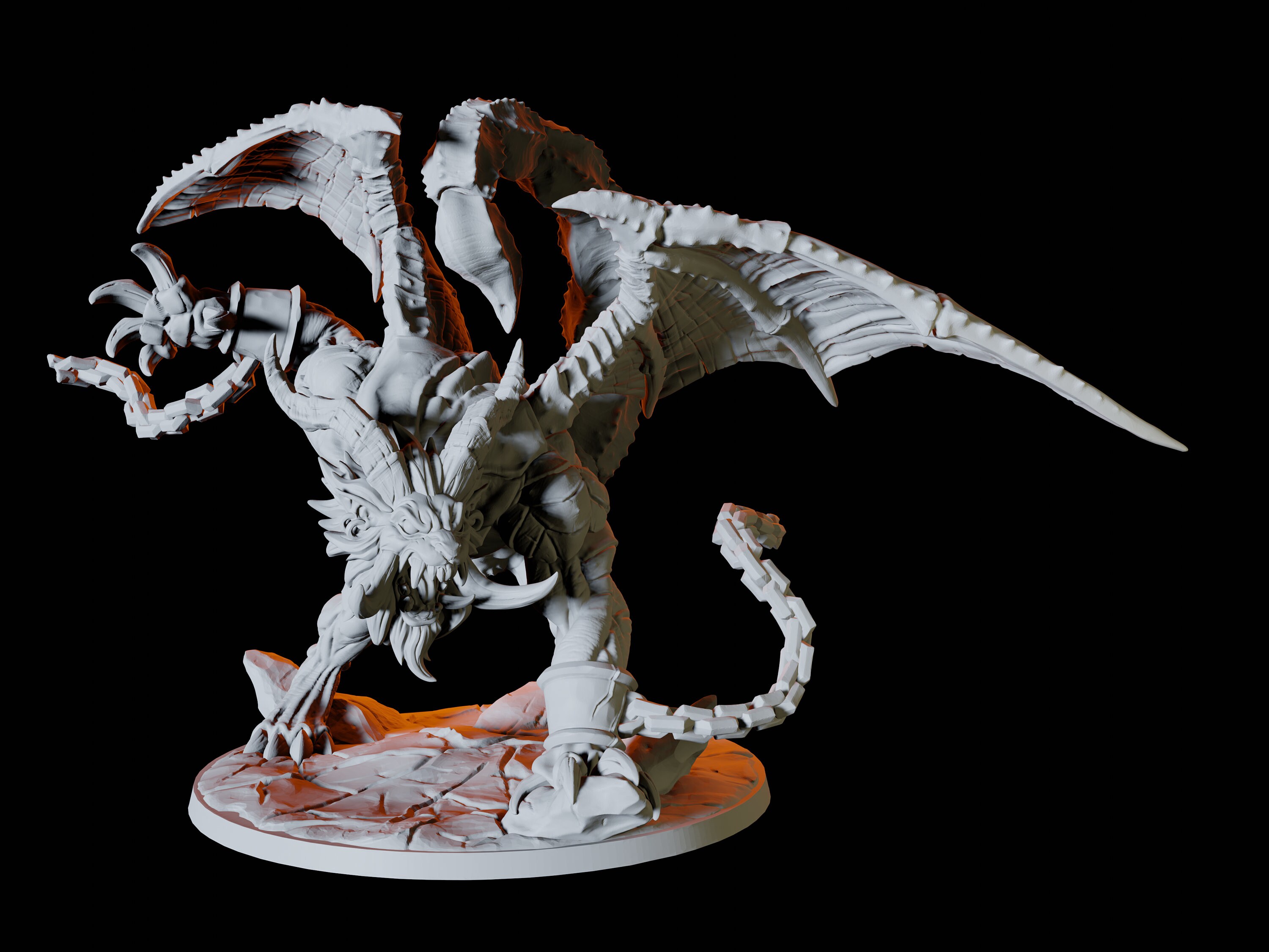 Manticore Miniature for D&D, Dungeons and Dragons, Pathfinder and Many ...