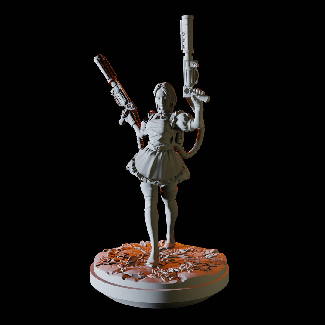 Alice in Wonderland Miniature for D&D, Dungeons and Dragons, Pathfinder ...