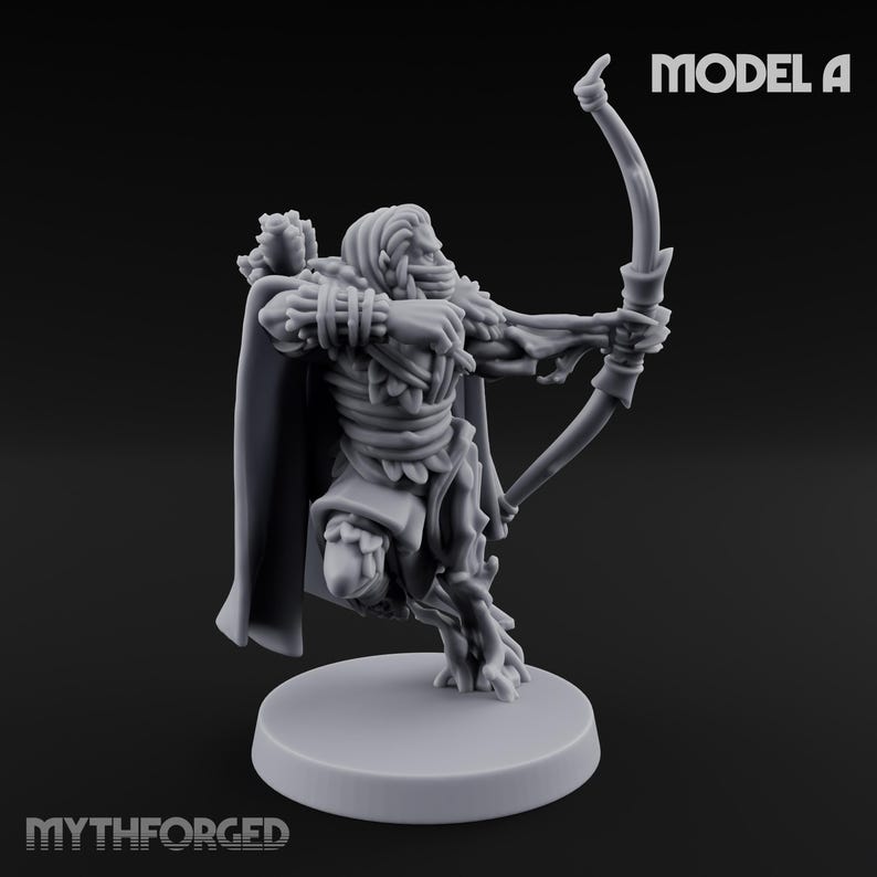 Hooded Bandit Crew Human Bandit A Miniature for D&D, Dungeons and ...
