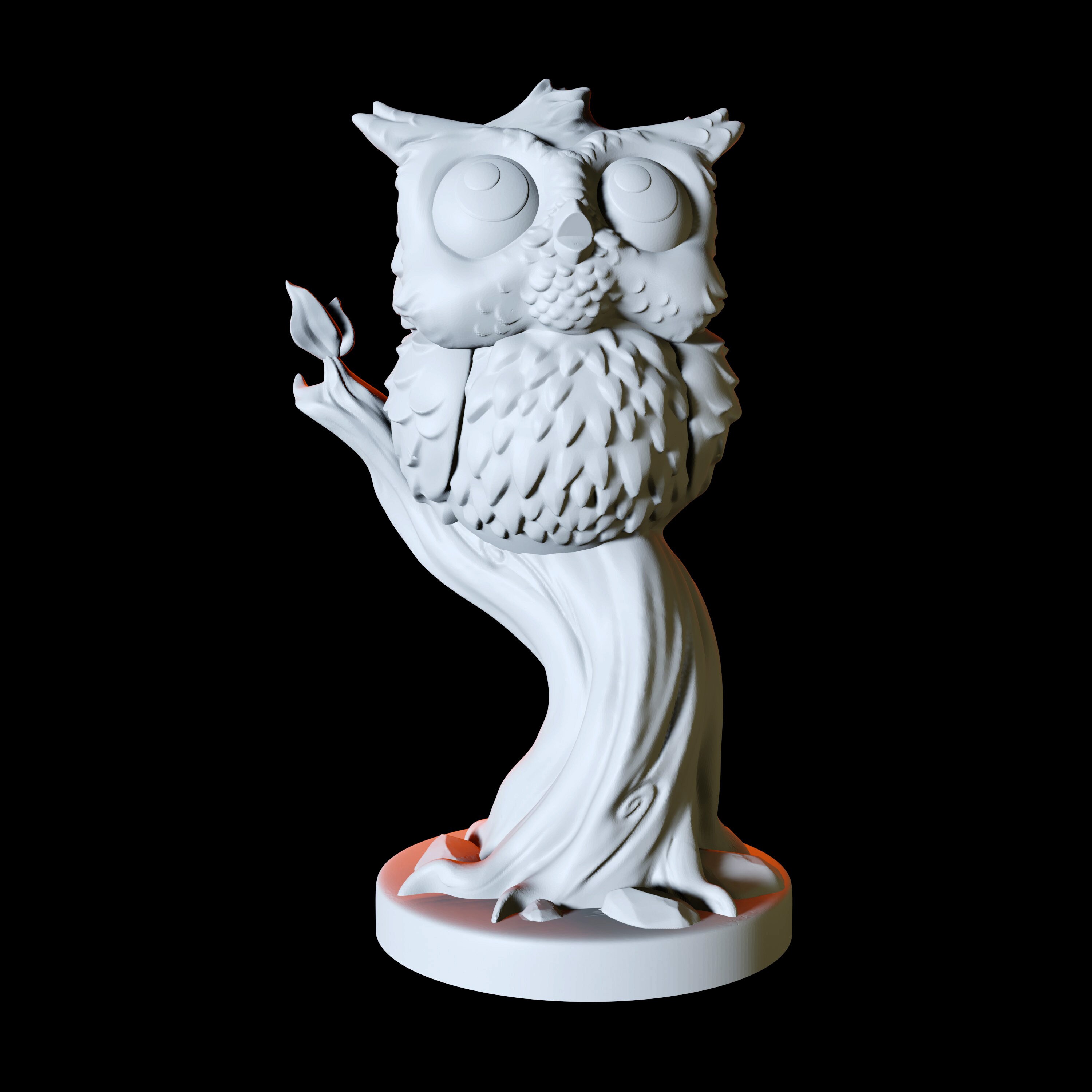Owl Familiar Miniature for D&D Dungeons and Dragons - Etsy