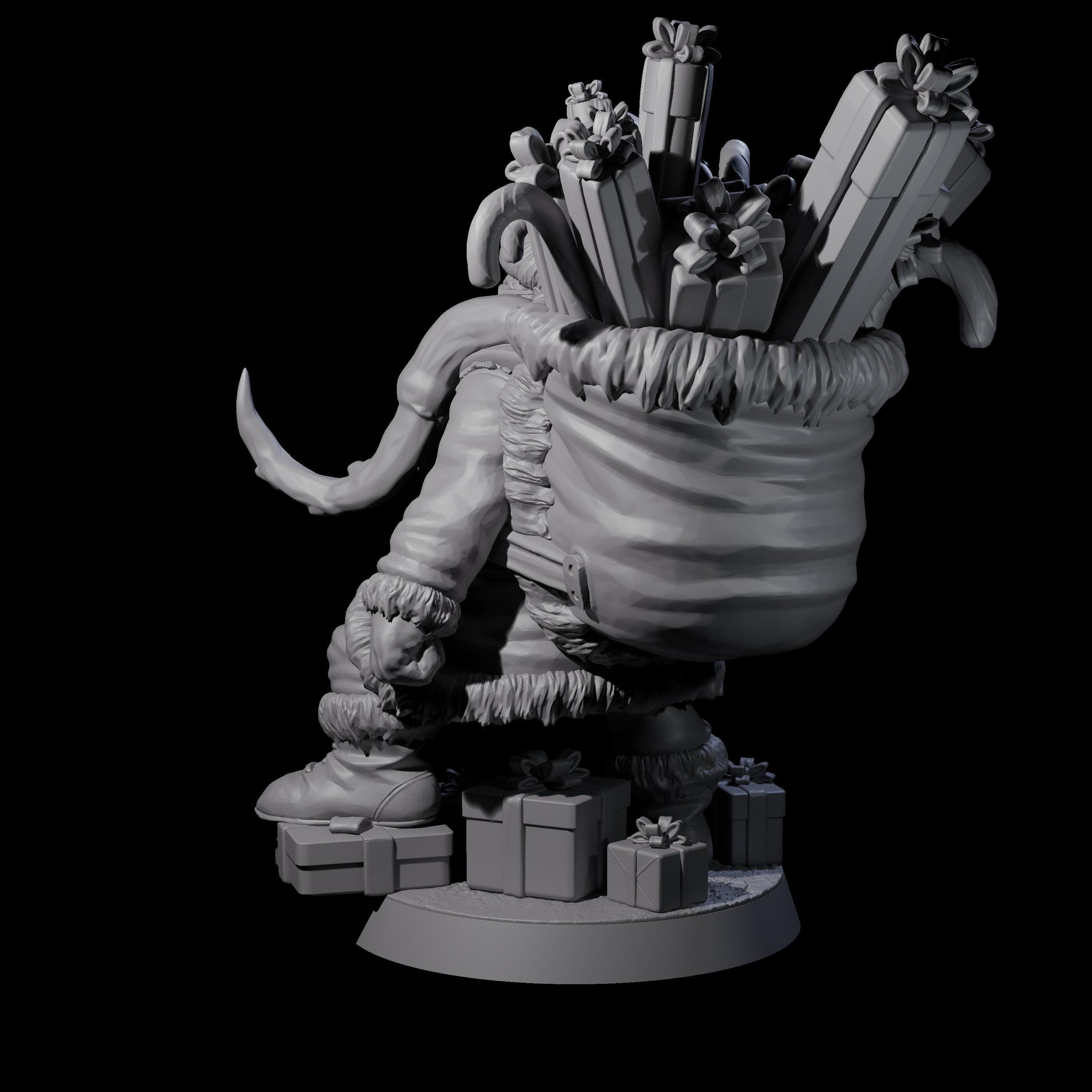 Adventurer Father Christmas Miniature for D&D, Dungeons and Dragons ...