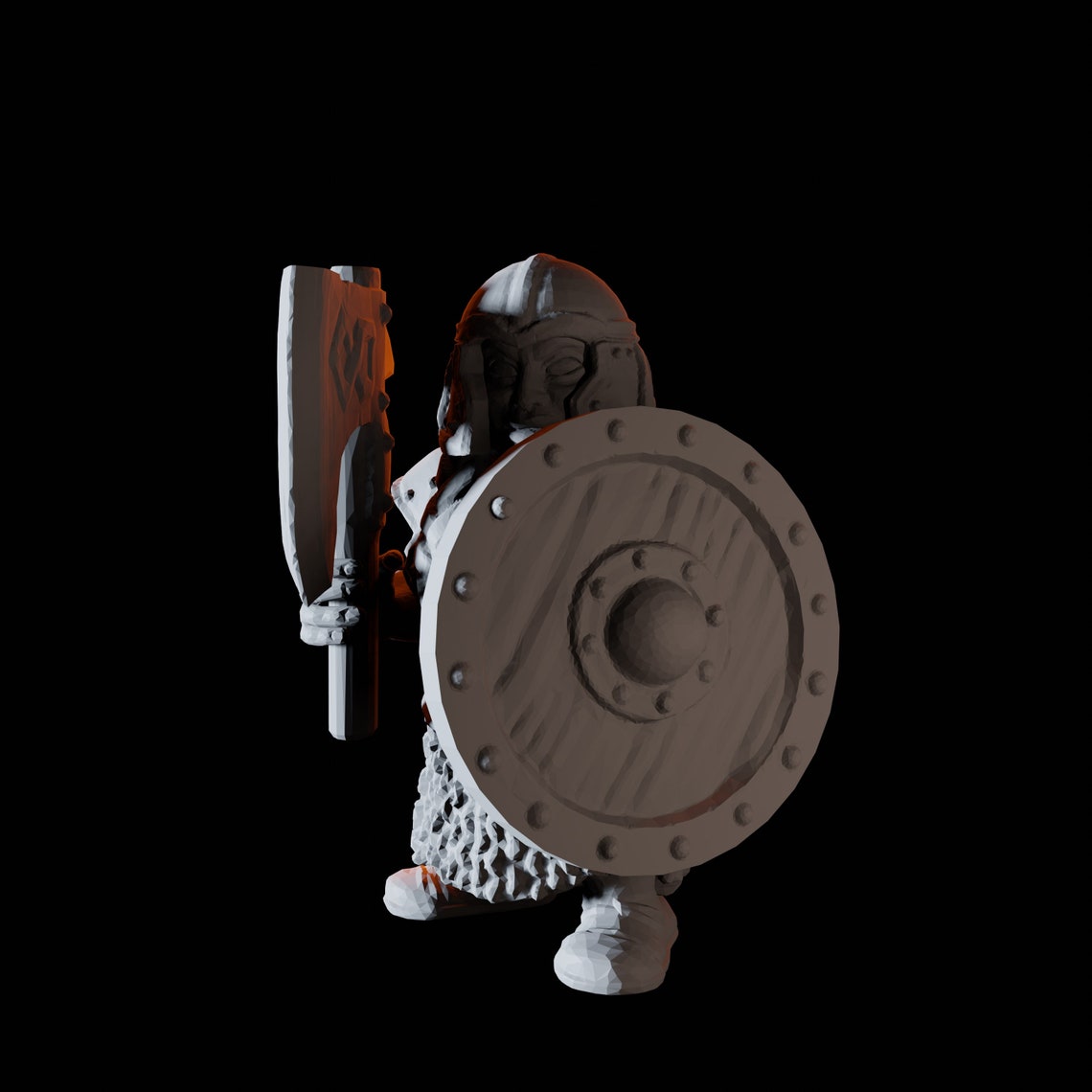 Fifteen Dwarf Shield Fighter Miniatures for D&D, Dungeons and Dragons ...