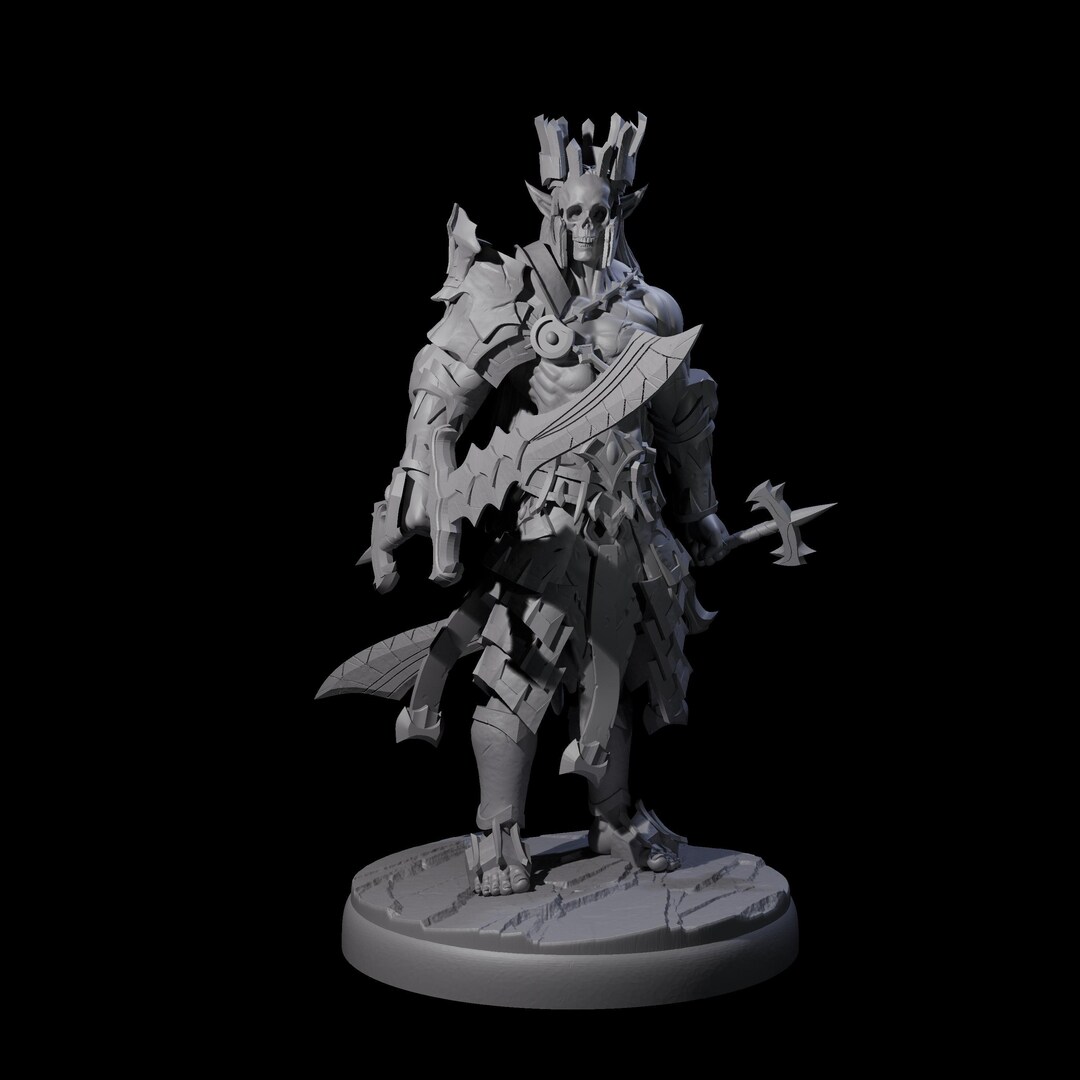 Deadly Dark Elf Marauder D Miniature for D&D, Dungeons and Dragons ...