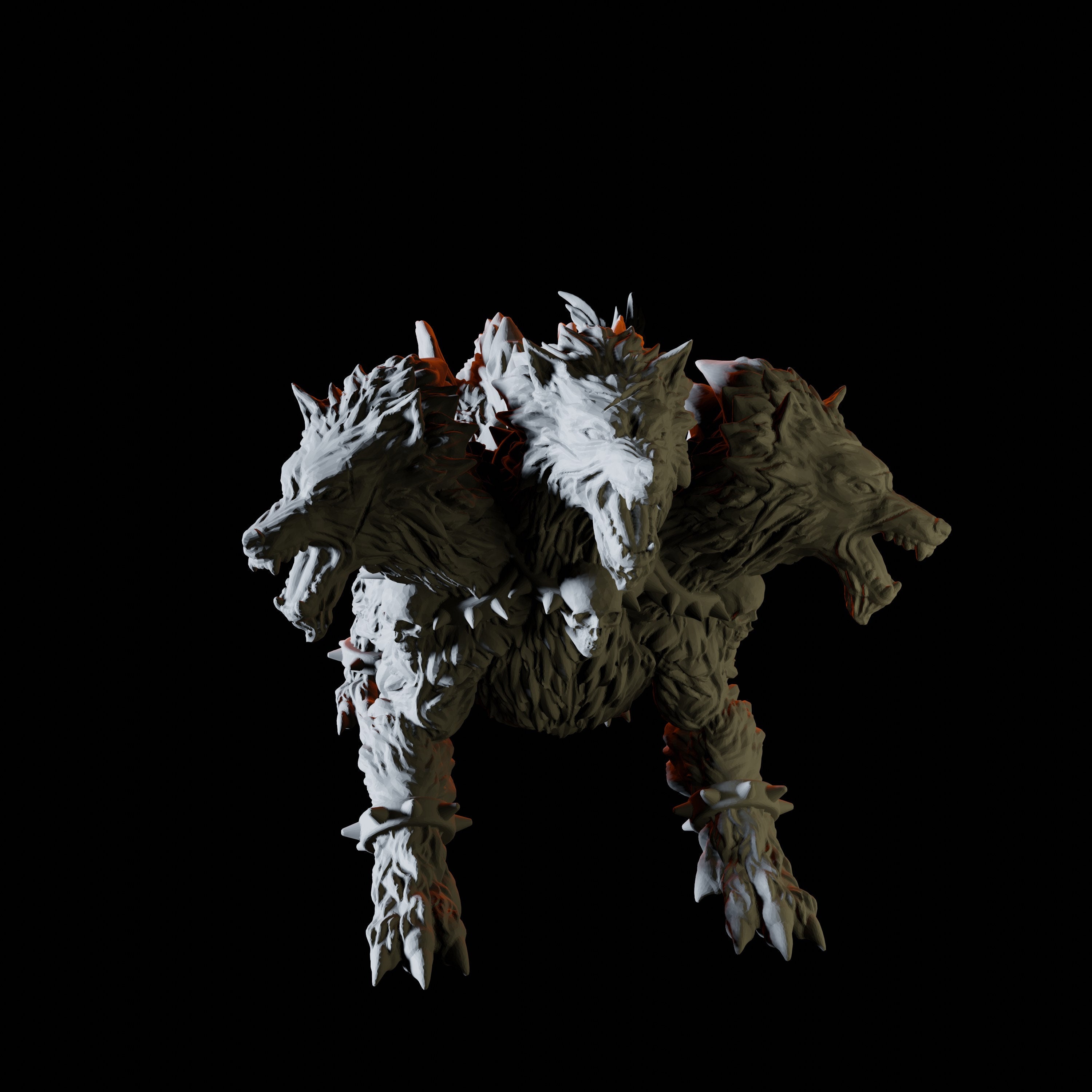 Cerberus Miniature for D&D, Dungeons and Dragons, Pathfinder and Many ...