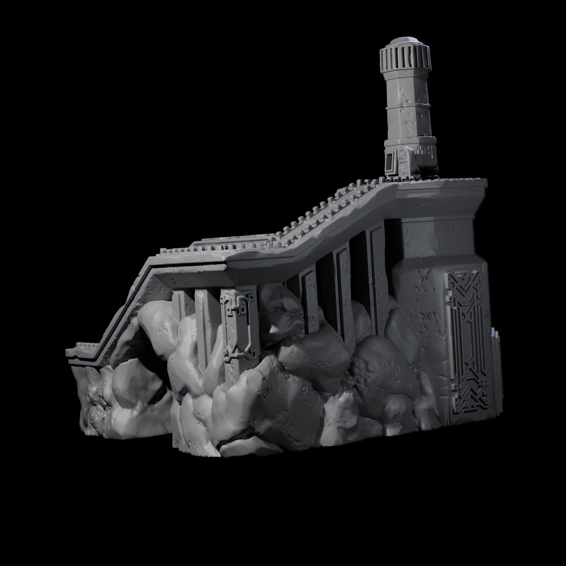Dwarven Smelting House Building Scatter Terrain for D&D, Dungeons and ...