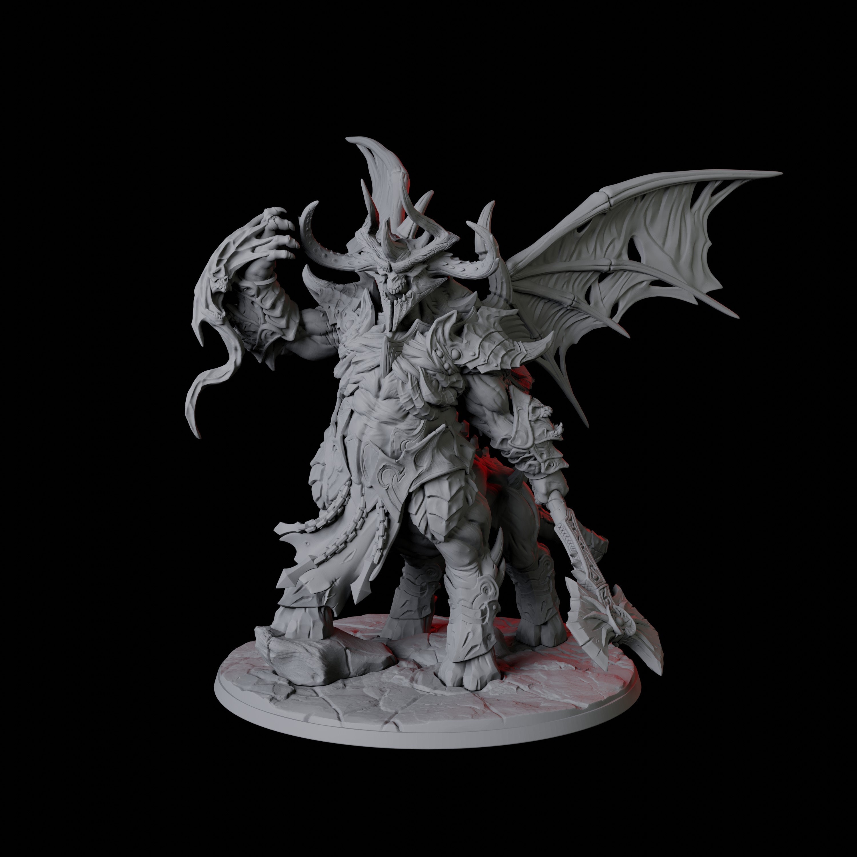 Baphomet Demon Lord Miniature for D&D Dungeons and Dragons - Etsy UK