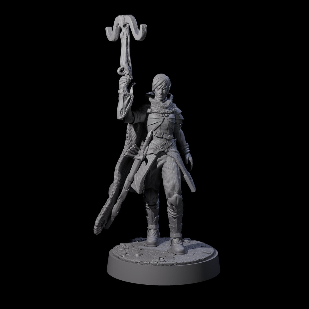 Crossbow Ready Rogue A Miniature for D&D, Dungeons and Dragons ...