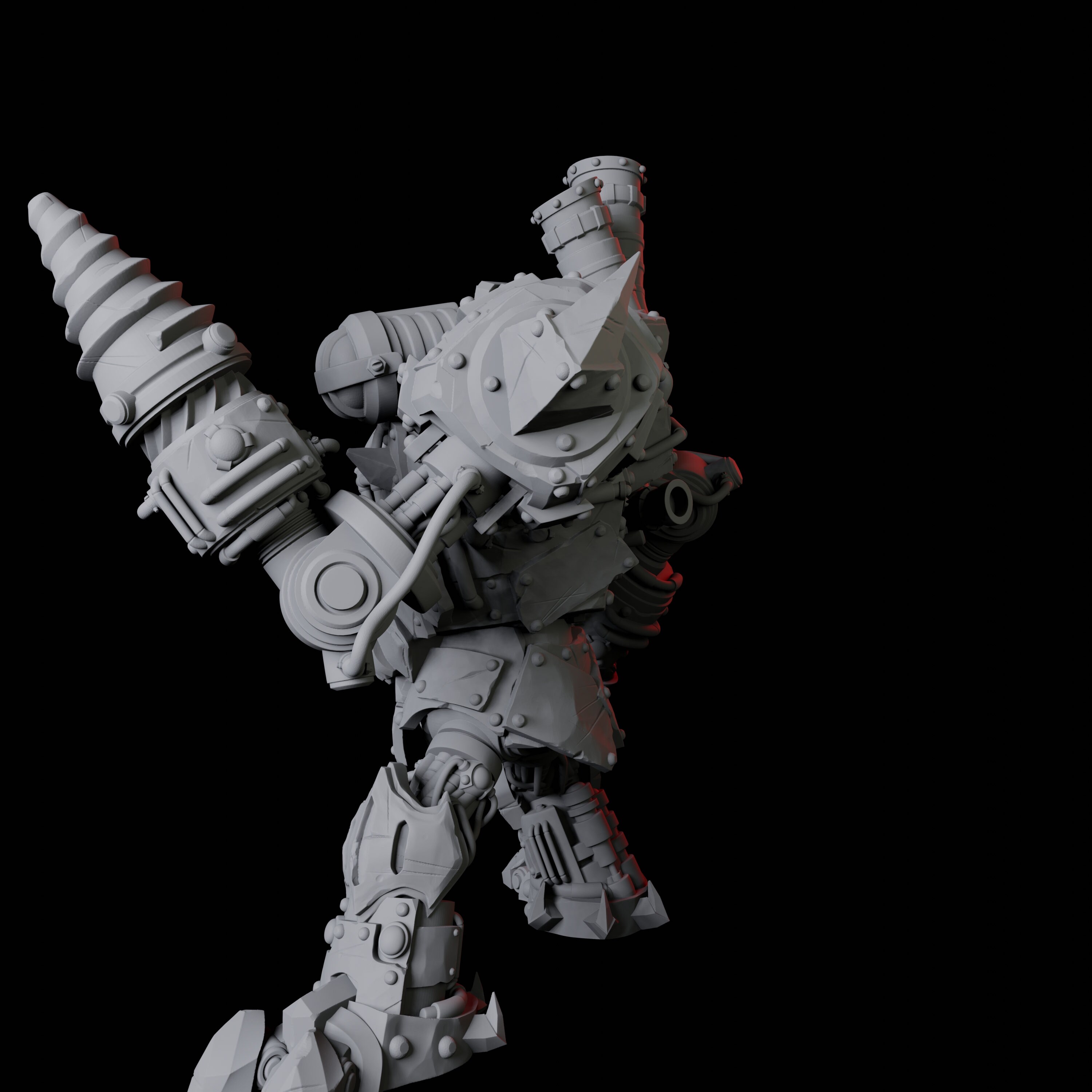 Gnome Mech Suit Miniature for D&D, Dungeons and Dragons, Pathfinder and ...