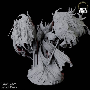 Female Vampire Matriarch Miniature for D&D, Dungeons and Dragons ...