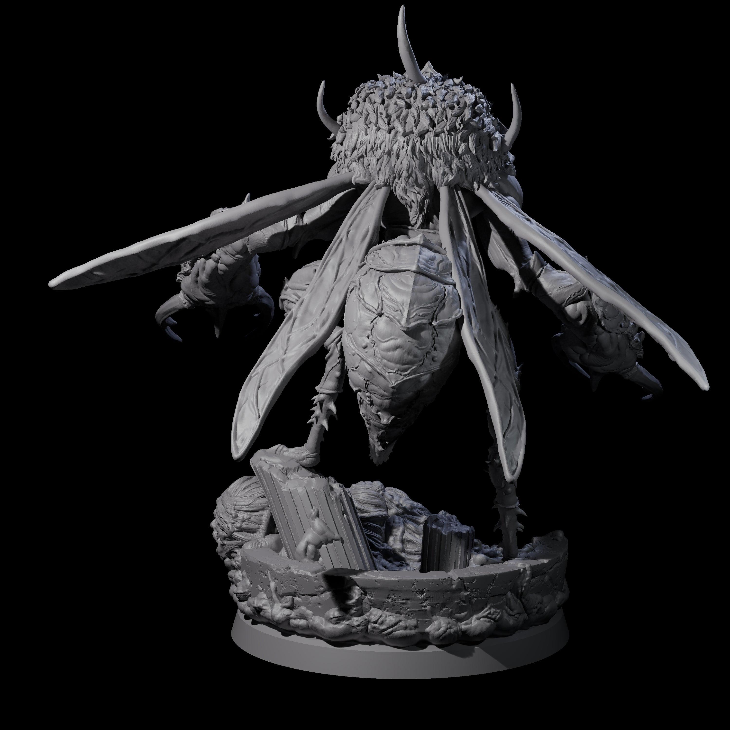 Springing Hive Sentinel C Miniature for D&D, Dungeons and Dragons ...