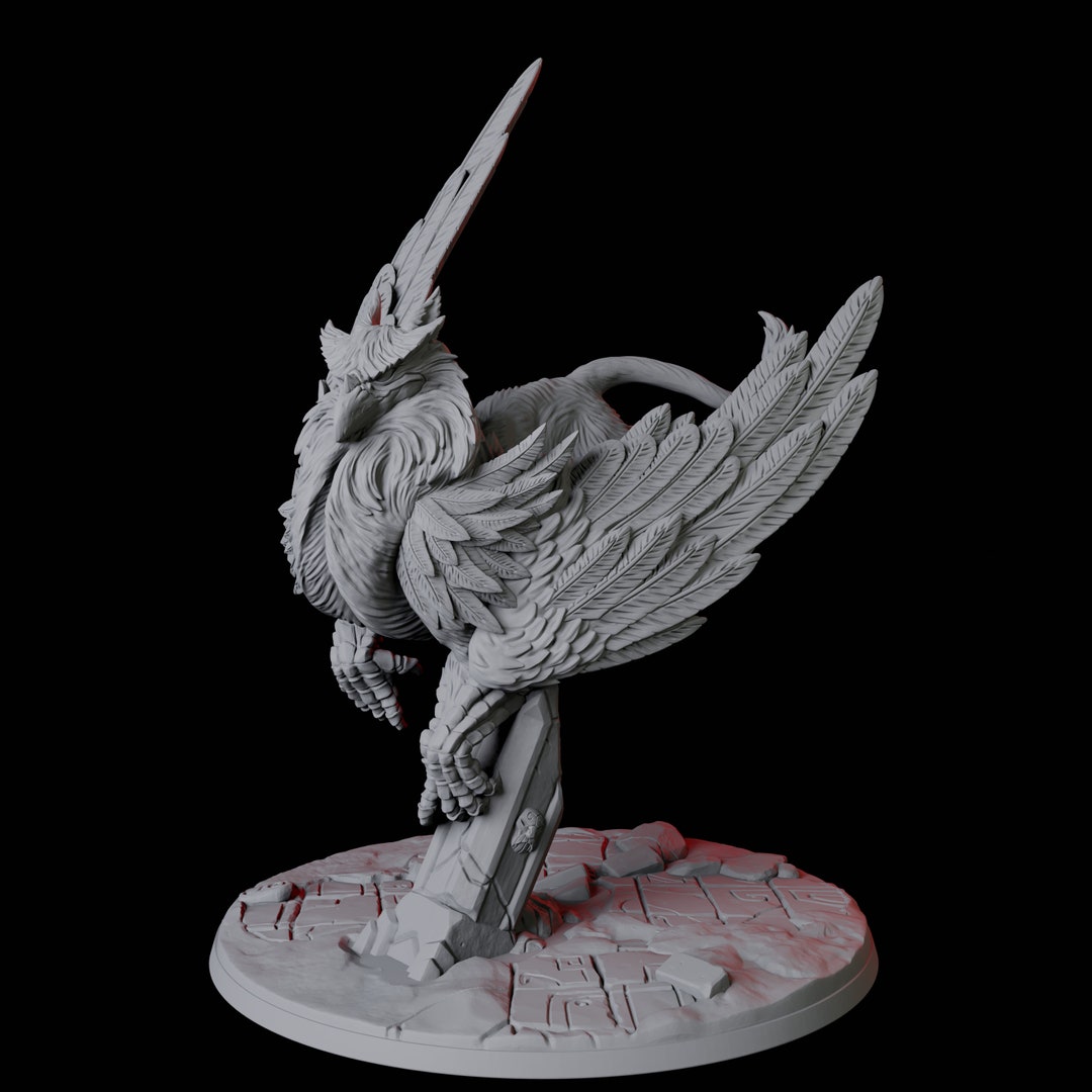 Majestic Griffon Miniature for D&D, Dungeons and Dragons, Pathfinder ...