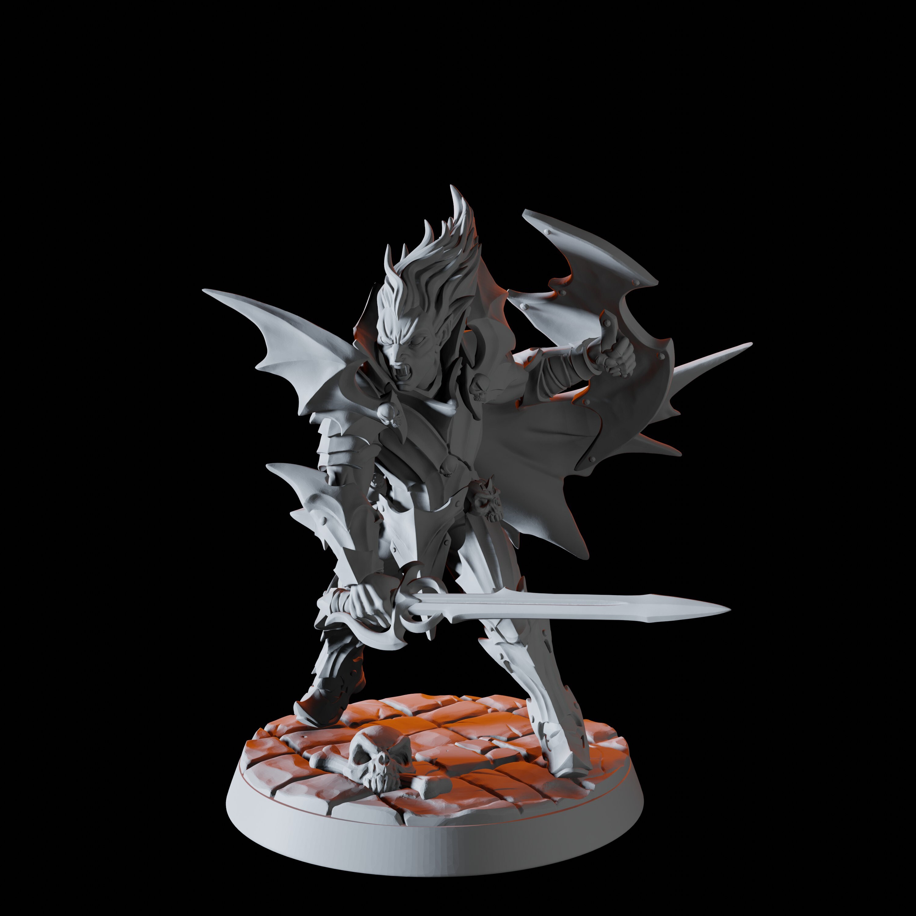Six Armoured Vampire Spawn Miniatures for D&D, Dungeons and Dragons ...