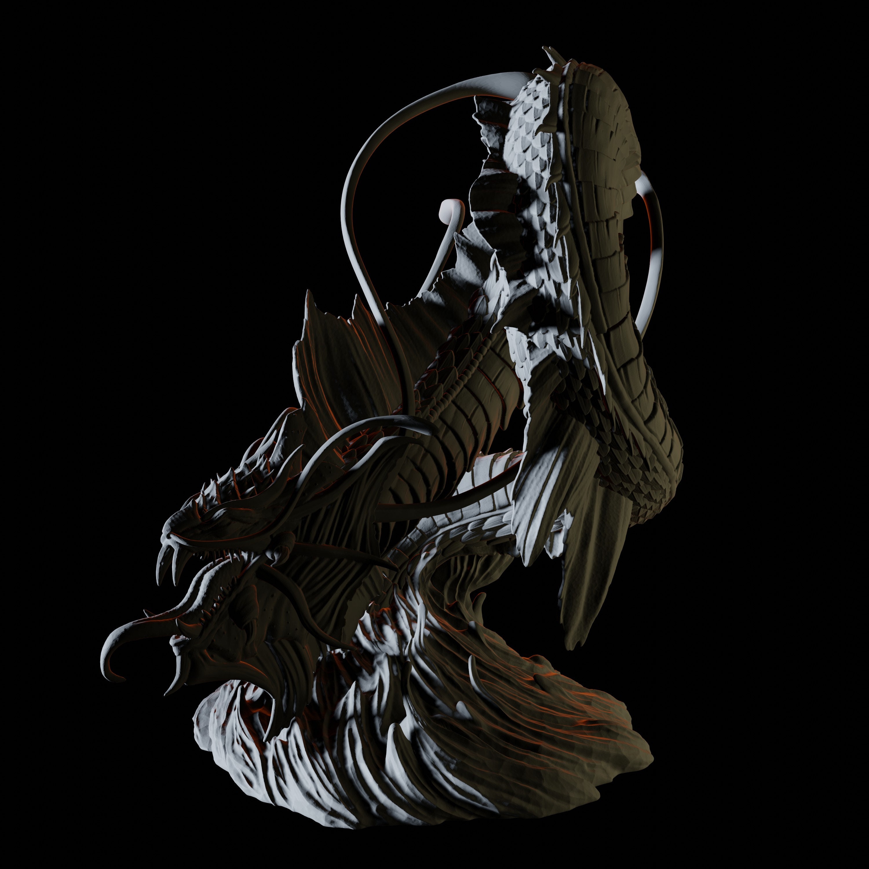 Leviathan Miniature for D&D, Dungeons and Dragons, Pathfinder and Many ...