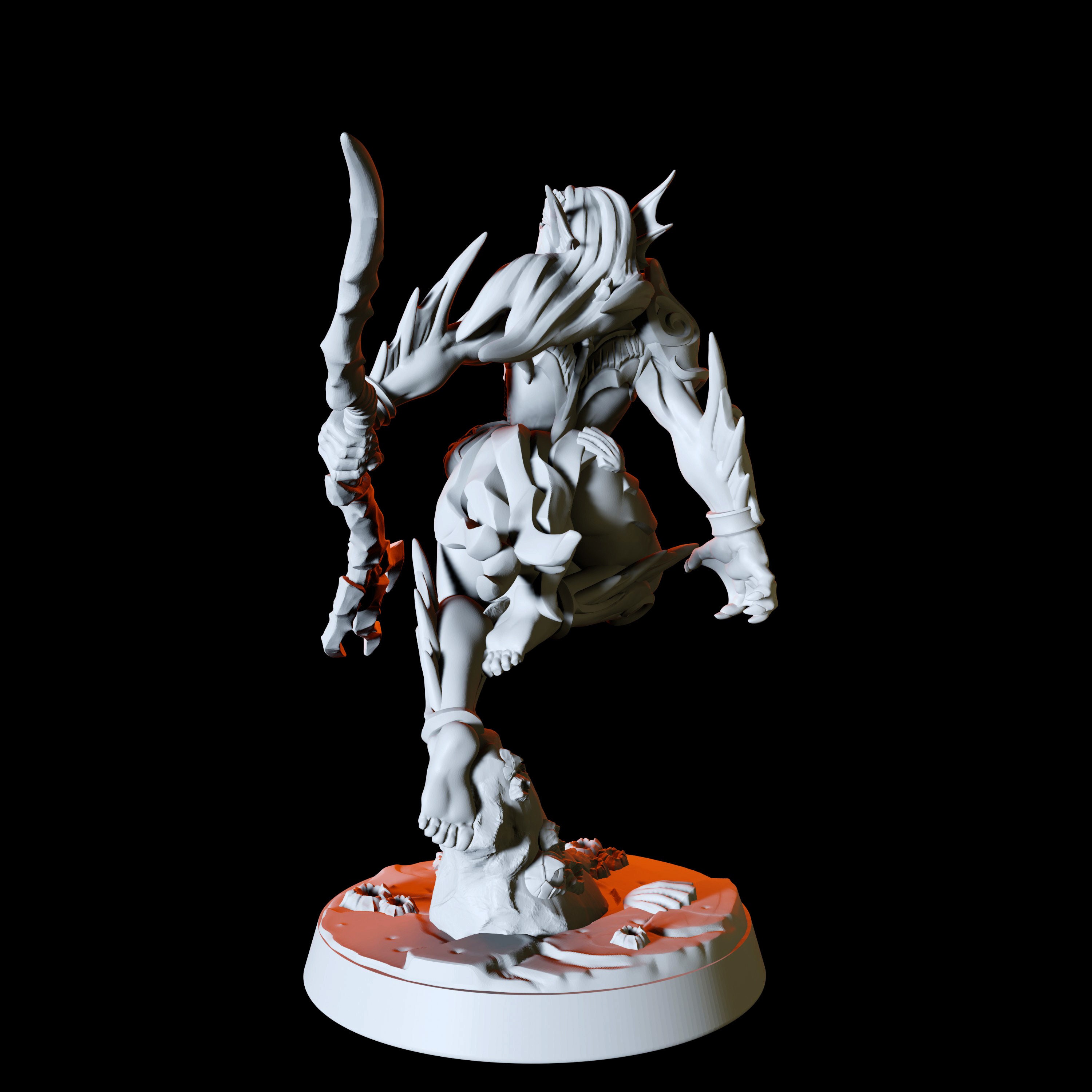 Sea Elf Miniature With Trident for D&D Dungeons and Dragons - Etsy UK