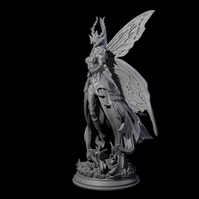 Commanding Archfey Queen Miniature for D&D, Dungeons and Dragons ...