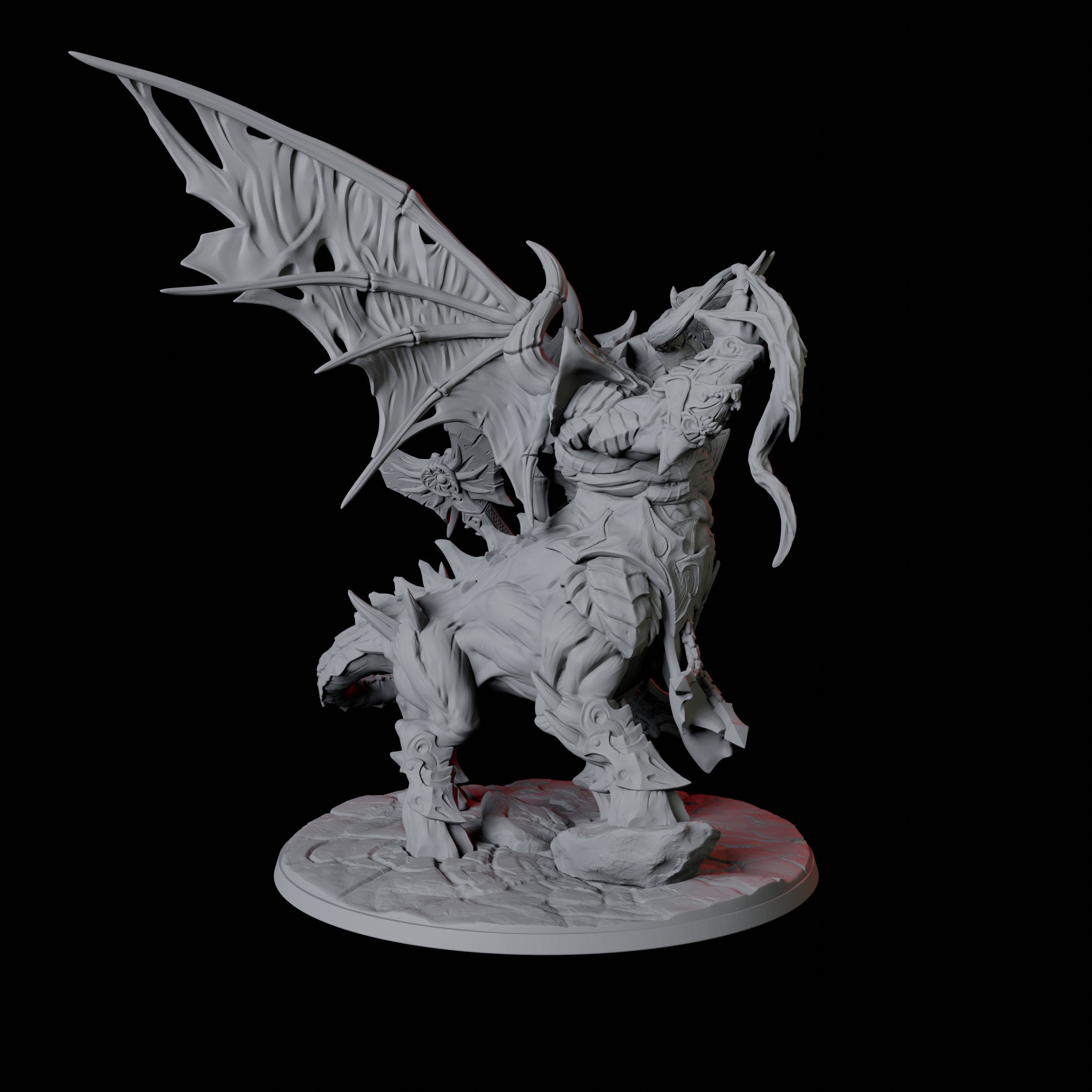 Baphomet Demon Lord Miniature for D&D Dungeons and Dragons - Etsy UK