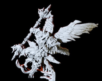 Erinyes Fallen Angel Miniature for Dungeons and Dragons - Etsy