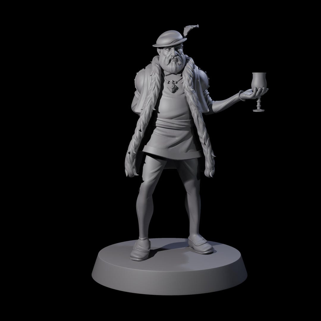 Aloof Senator Miniature for D&D, Dungeons and Dragons, Pathfinder and ...