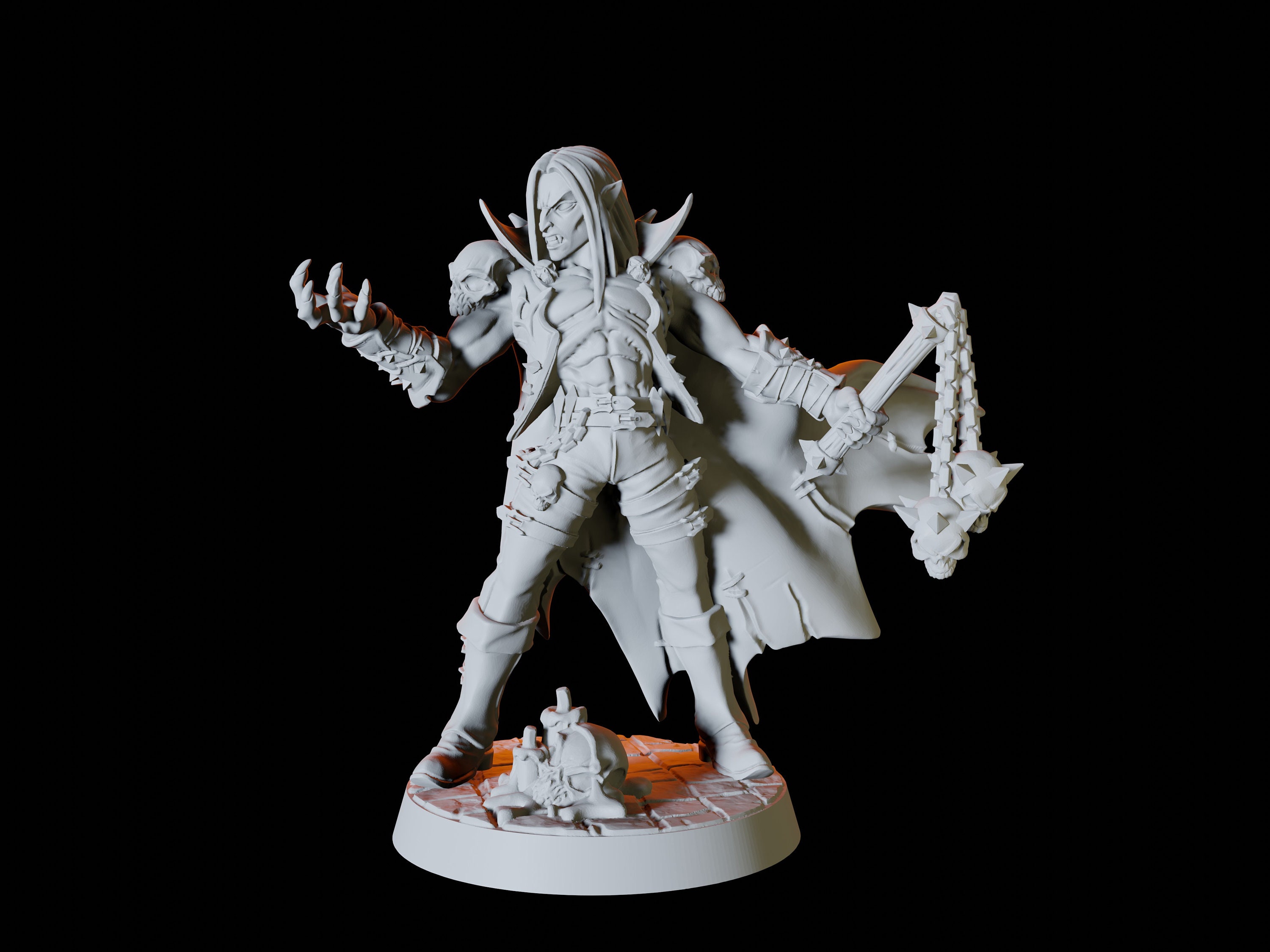 Six Vampire Soldiers Army Set Miniatures for D&D, Dungeons and Dragons ...