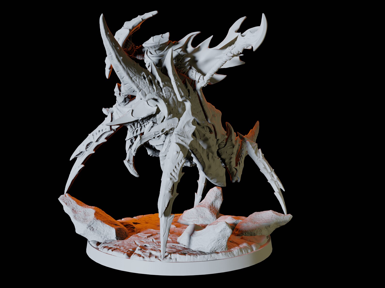 Ankheg Insect Boss Miniature for D&D, Dungeons and Dragons, Pathfinder ...