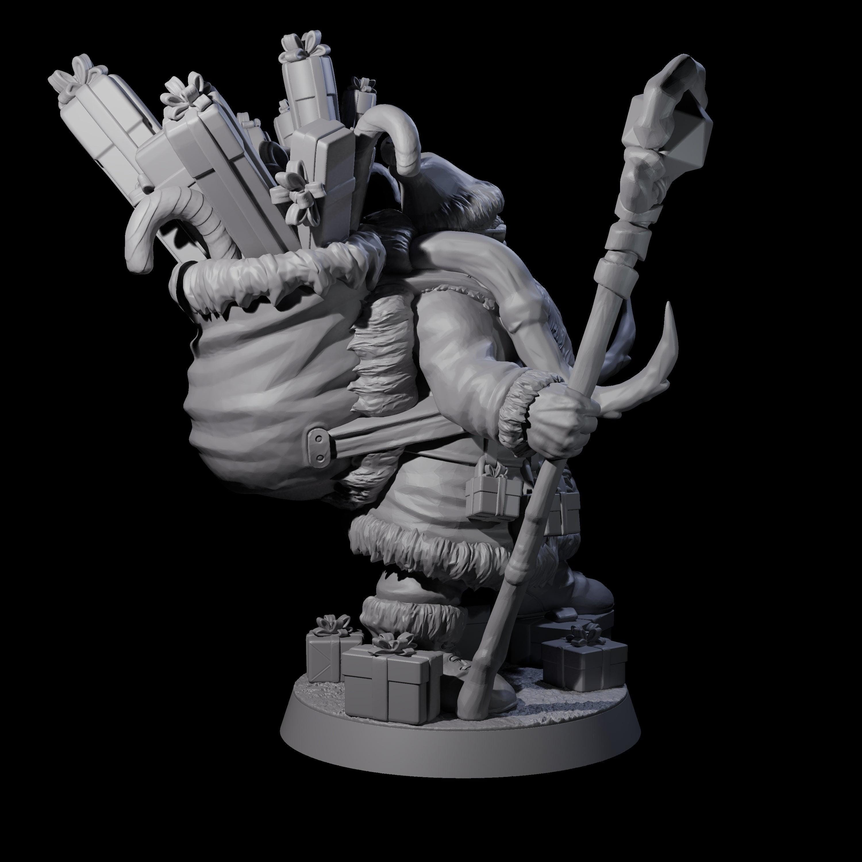 Adventurer Father Christmas Miniature for D&D, Dungeons and Dragons ...