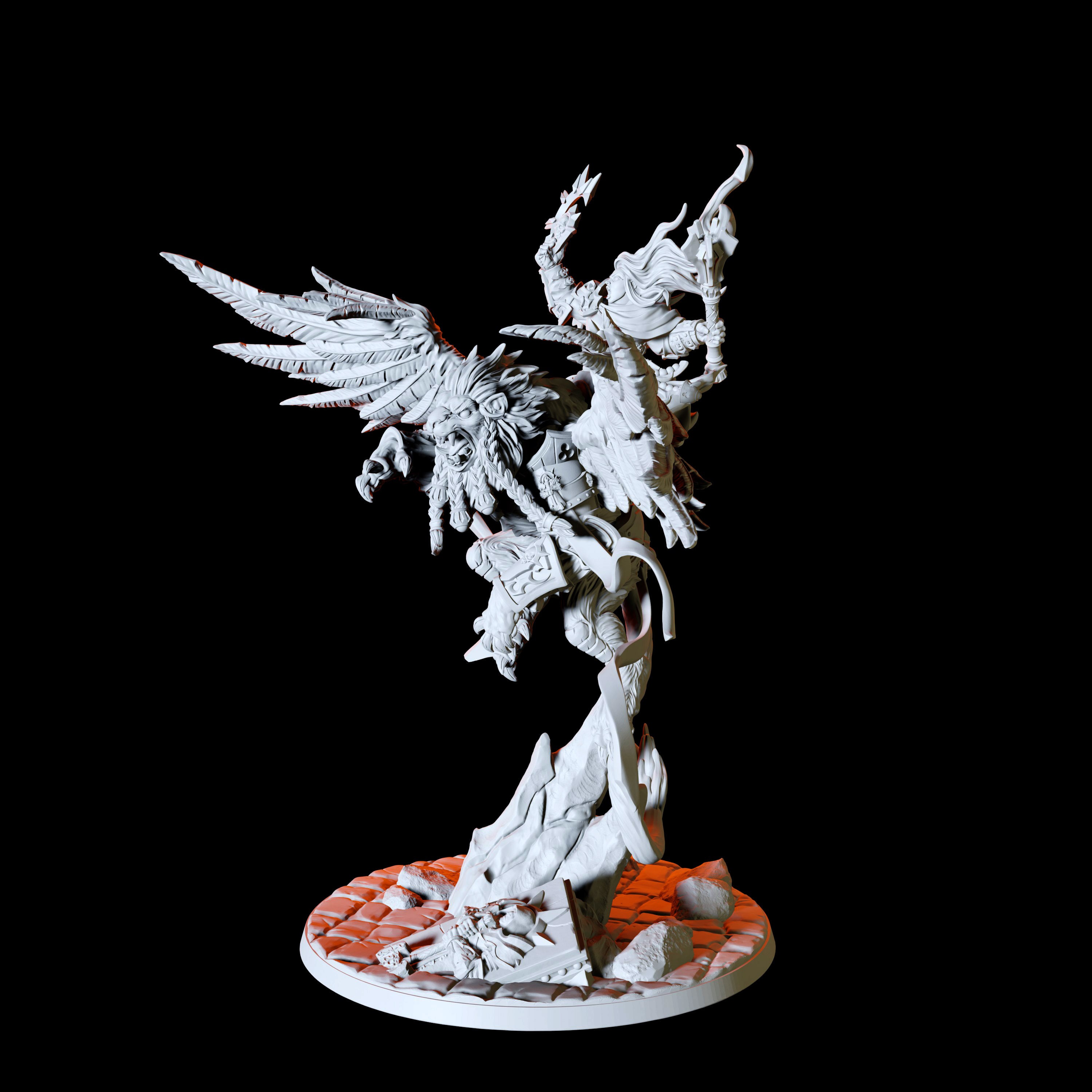 Winged Lion Miniature for D&D, Dungeons and Dragons, Pathfinder and ...