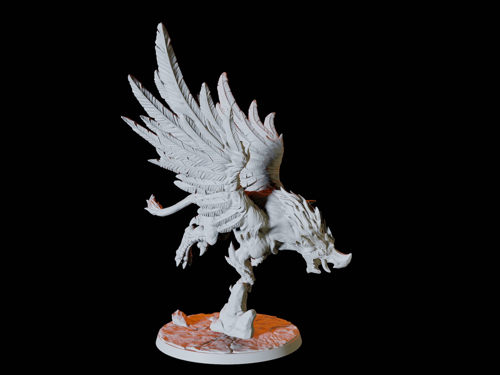 Griffon or Gryphon Miniature for D&D Dungeons and Dragons - Etsy UK