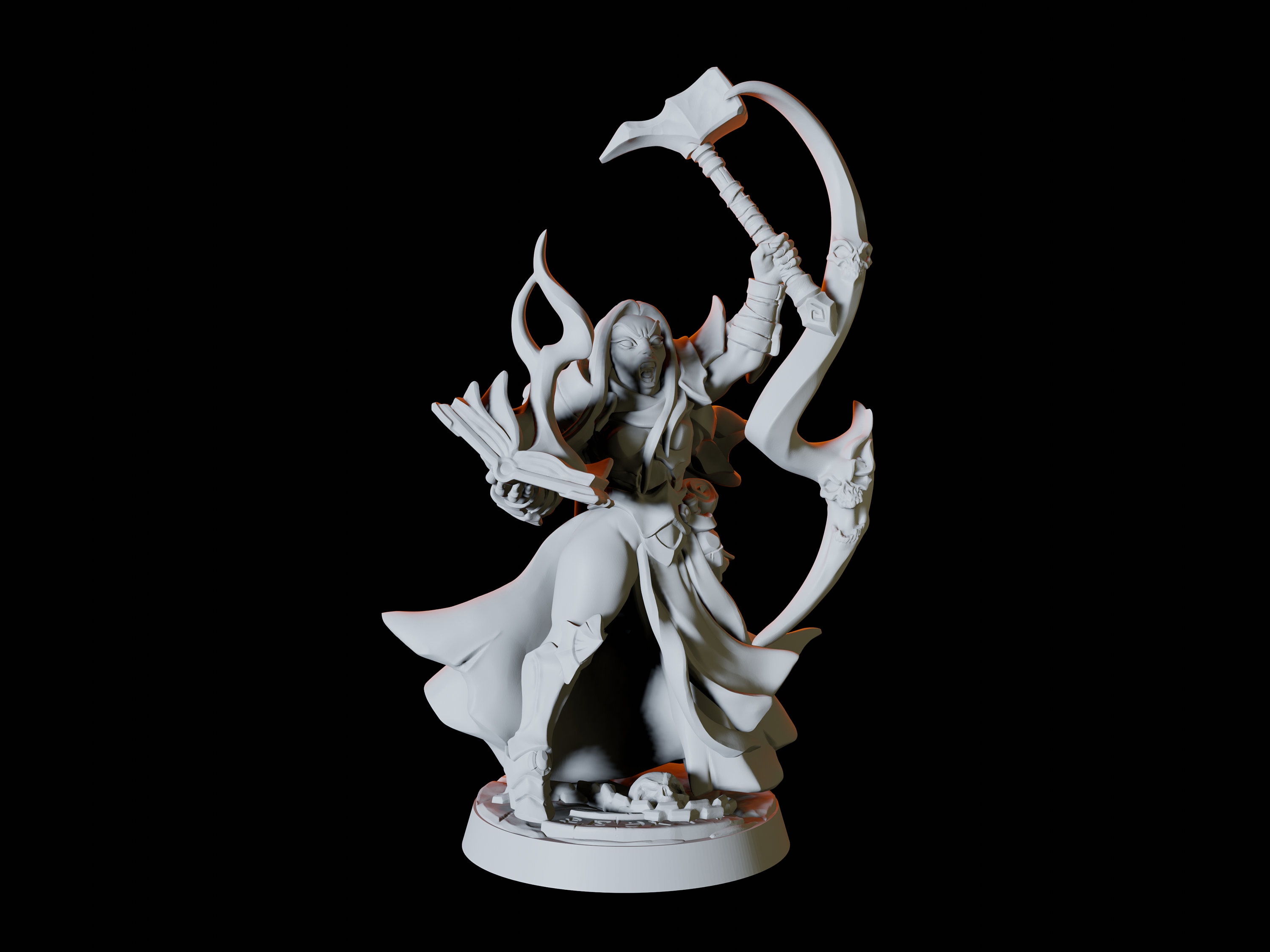 Drow or Elf Spell Caster Wizard Miniature for D&D Dungeons - Etsy UK