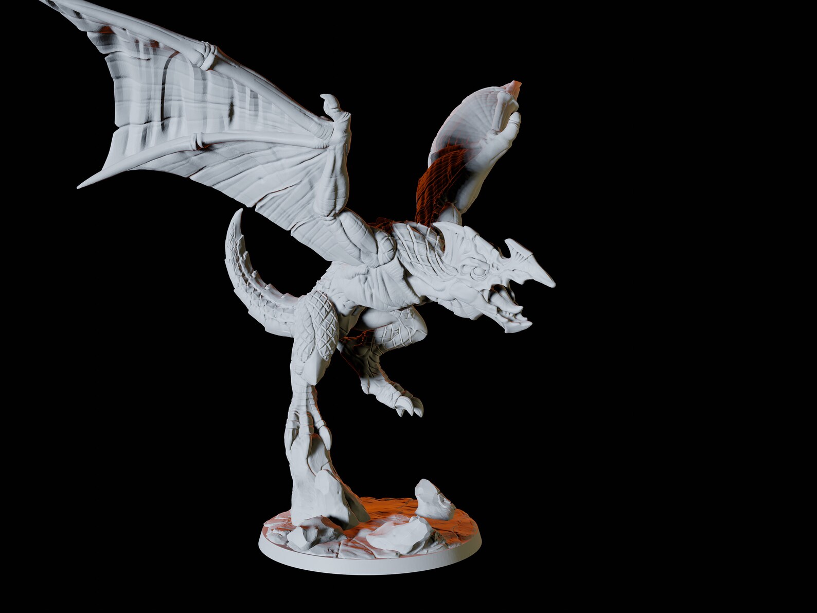 Huge Flying Lizard Pterodactyl Pteranodon for D&D Dungeons - Etsy UK