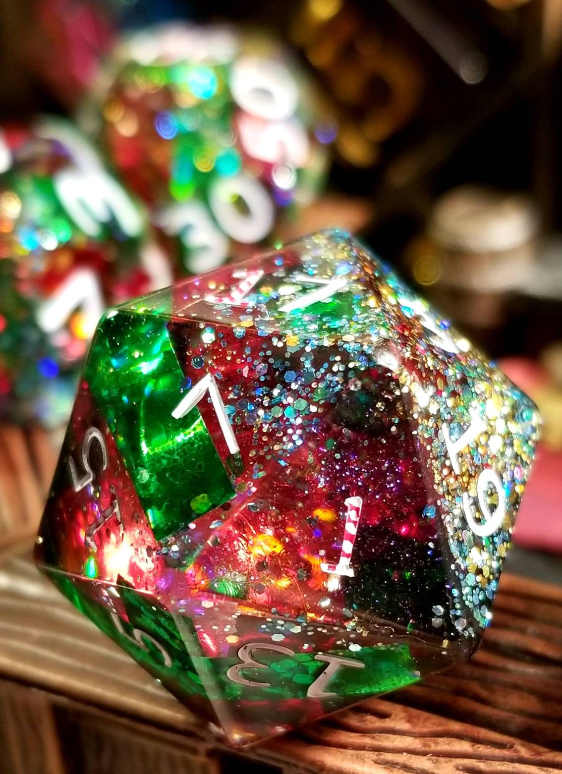 Big Large Dice Set Oversized 30mm Christmas Dice Set extra Jumbo Giant ...