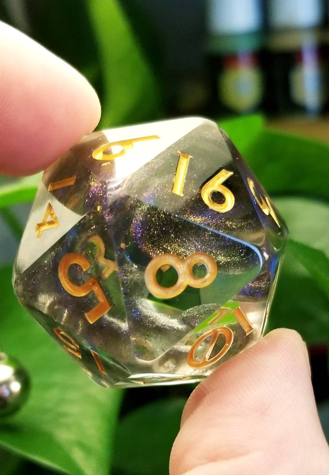 40mm Oversized D20 "galatic Gem Die" - Etsy