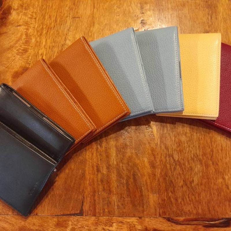 Notepad Wallet - Etsy