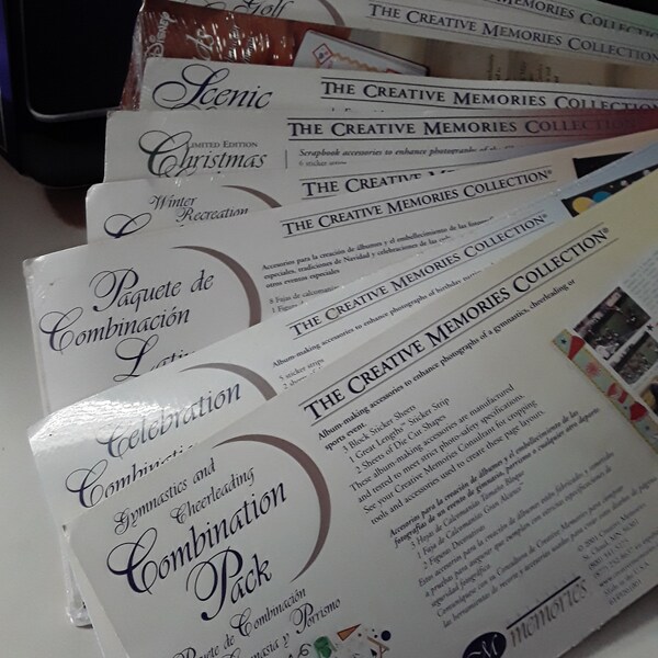 Creative Memories Stickers - Etsy